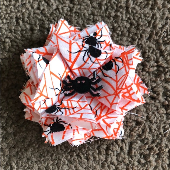 Accessories | Handmade Spider Webbed Hair Bow | Poshmark